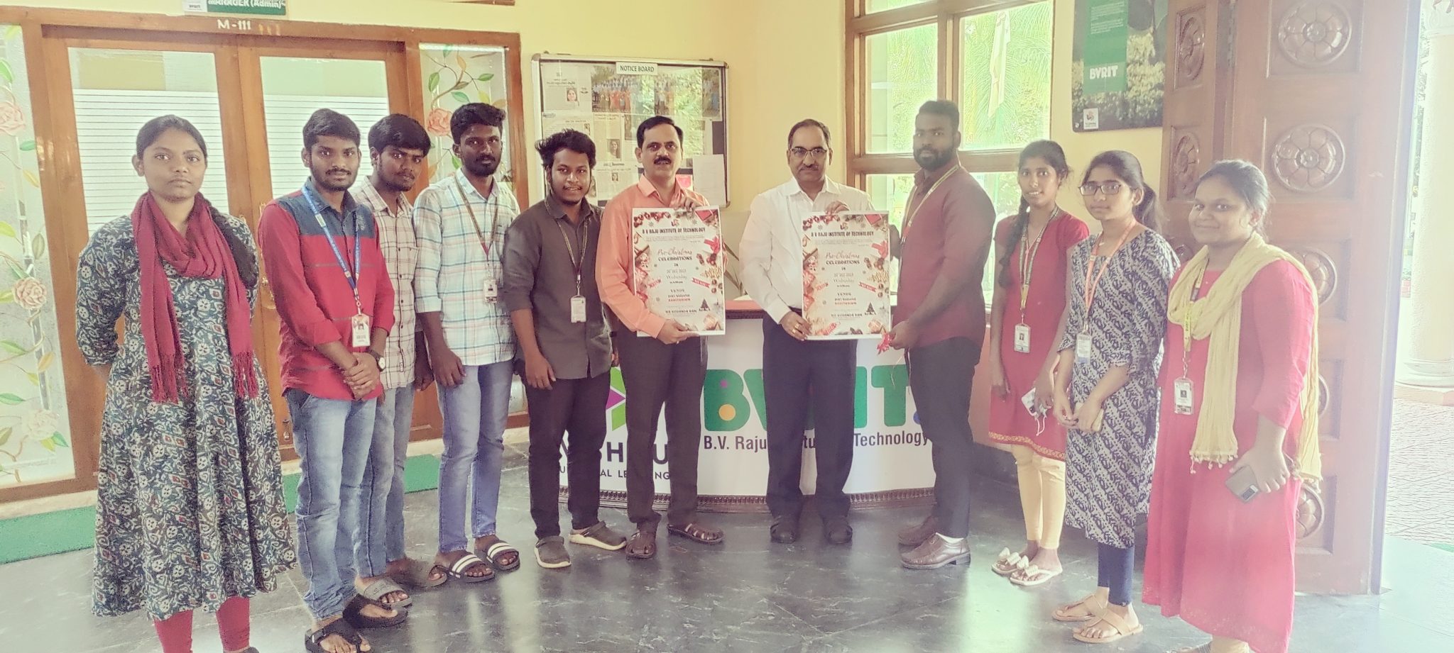 BVRIT: Pre-Christmas Celebrations on 20-12-2023 – BVRIT | BV Raju ...
