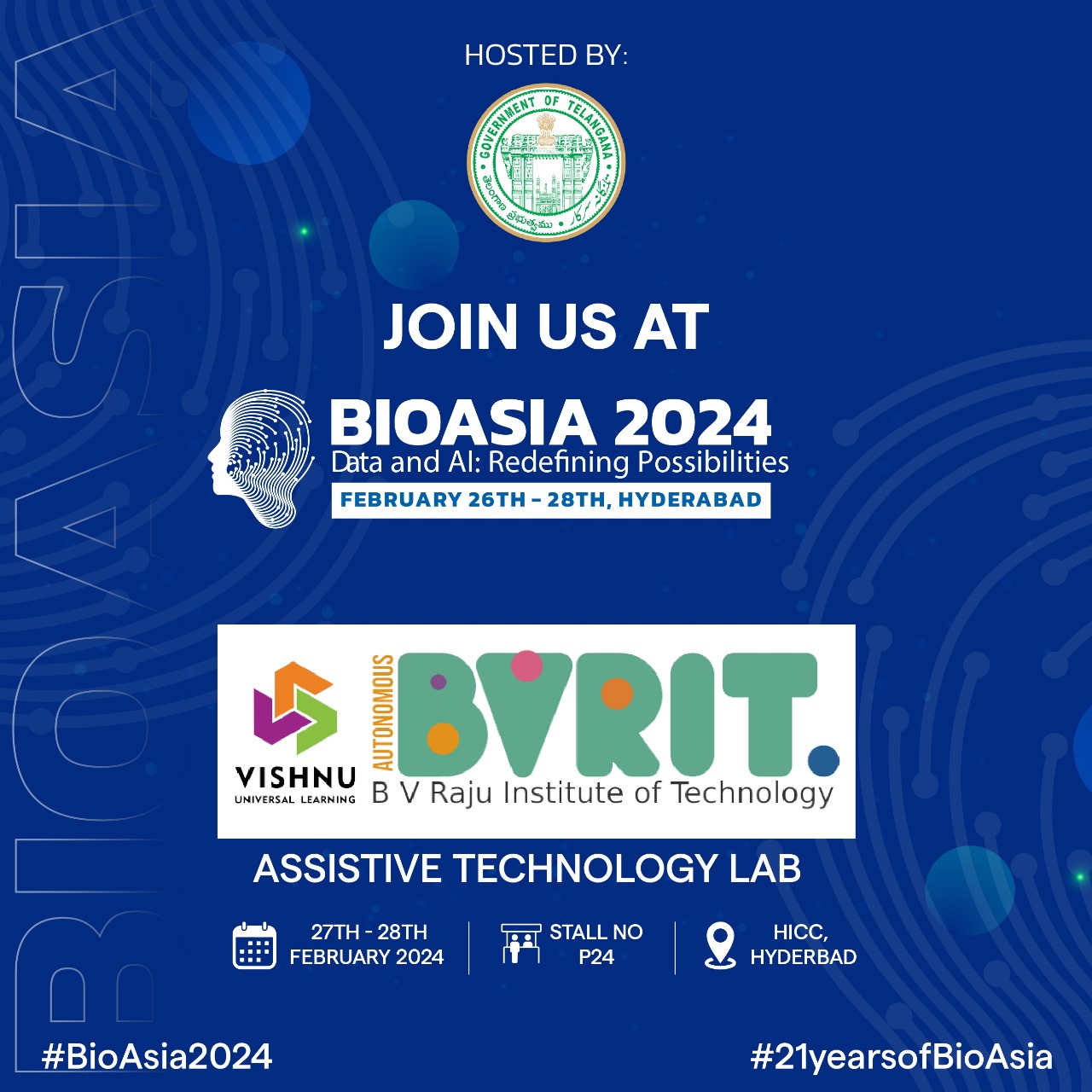 Assistive Technology Lab (ATL) got selected for Startup Stage @ BioAsia ...