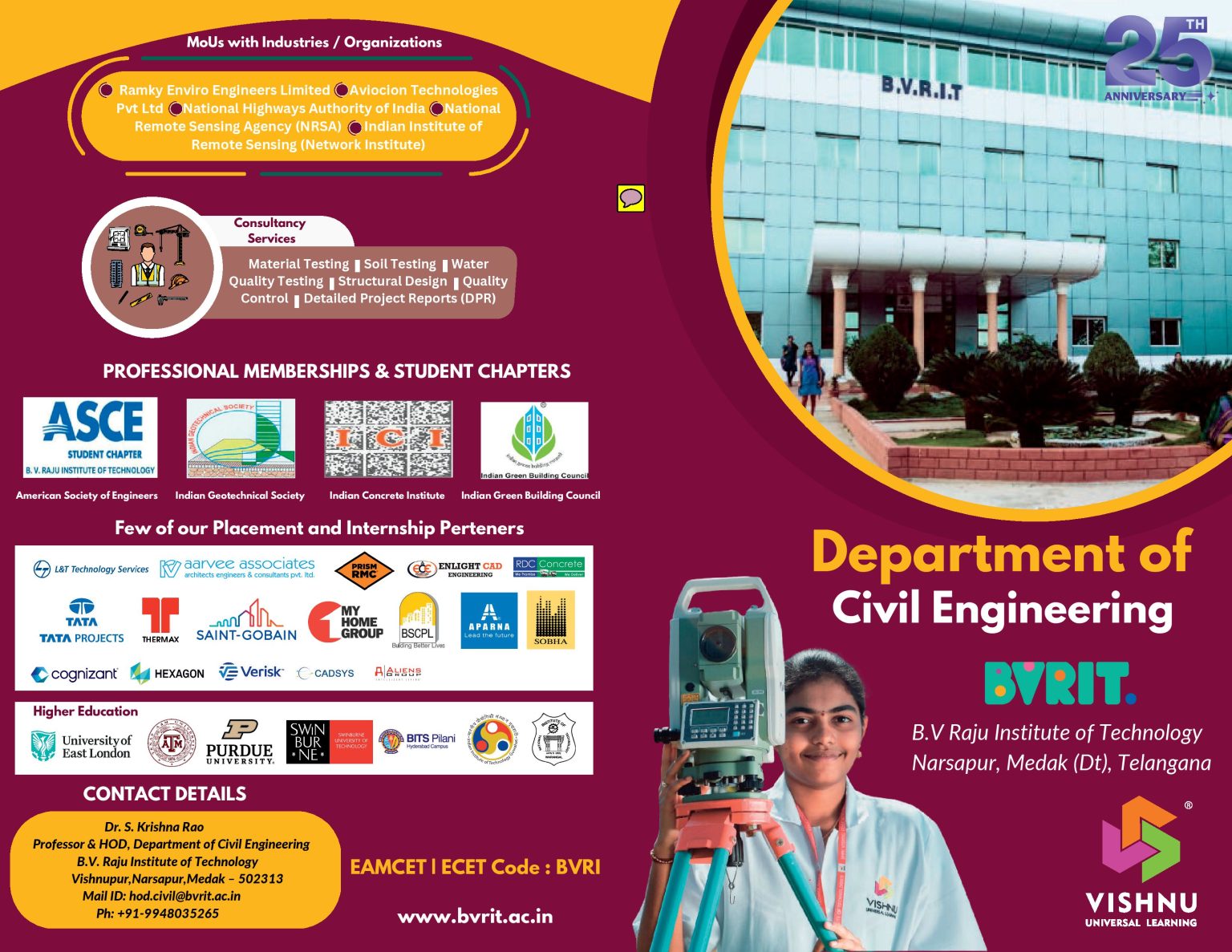 Civil Engineering (Civil) – BVRIT | BV Raju Institute of Technology ...