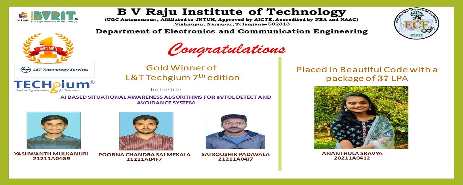 BVRIT | BV Raju Institute of Technology | Narsapur, Telengana